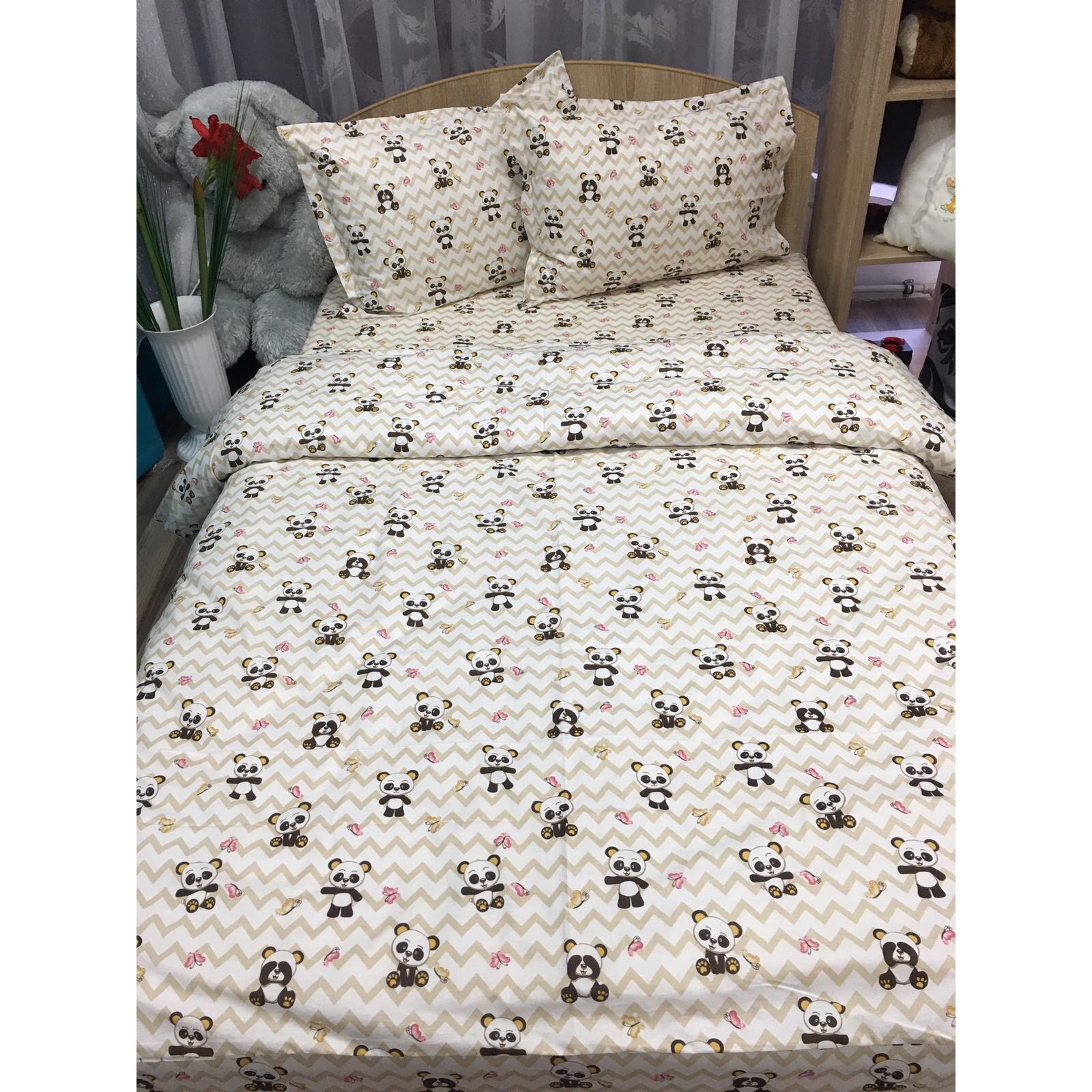 Set lenjerie bej, pat mediu, patru piese, pentru copii, pentru saltea ...