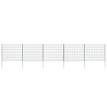 Set gard de gradina vidaXL, verde, 77,5 x 64 cm - eMAG.ro