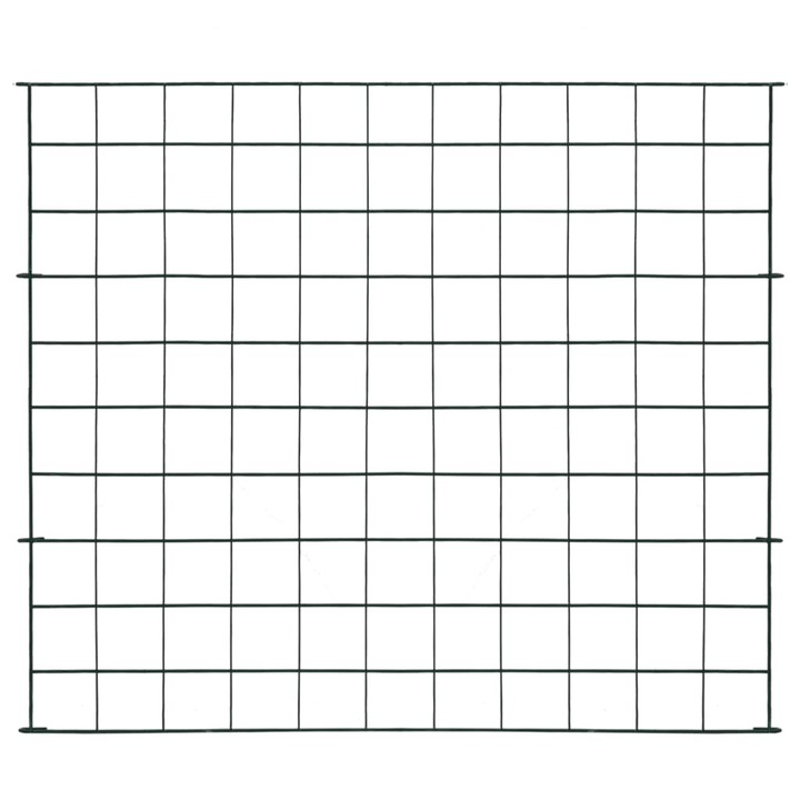 Set gard de gradina vidaXL, verde, 77,5 x 64 cm - eMAG.ro