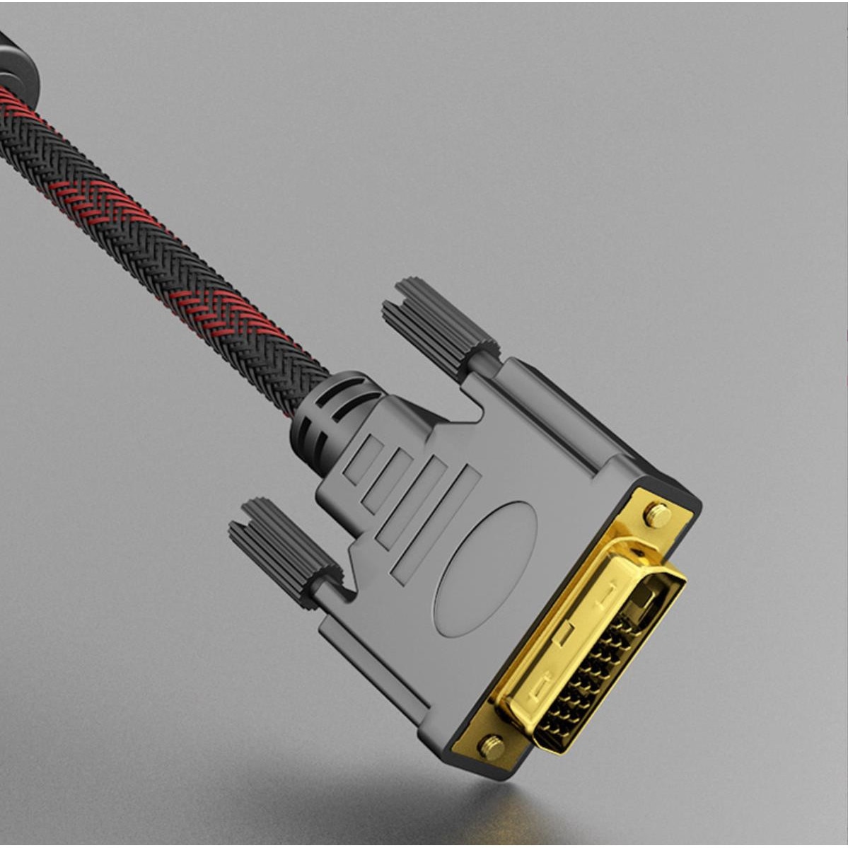 Cablu monitor, YWD-FMM, DVI 24+1, 3m, Negru/Rosu - eMAG.ro