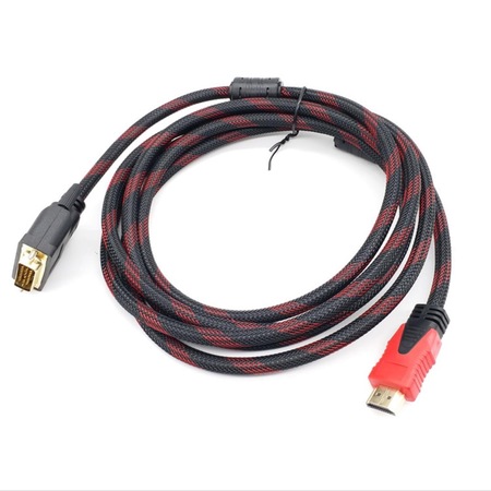 Cablu monitor, DVI/HDMI, 3m, Rosu - eMAG.ro