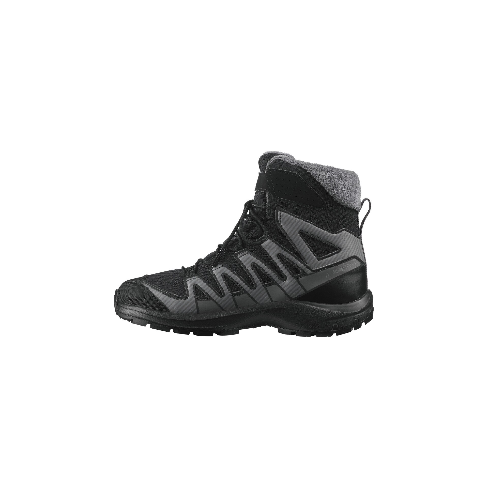 Ghete pentru copii, Salomon, XA Pro V8, Negru, 32 - eMAG.ro