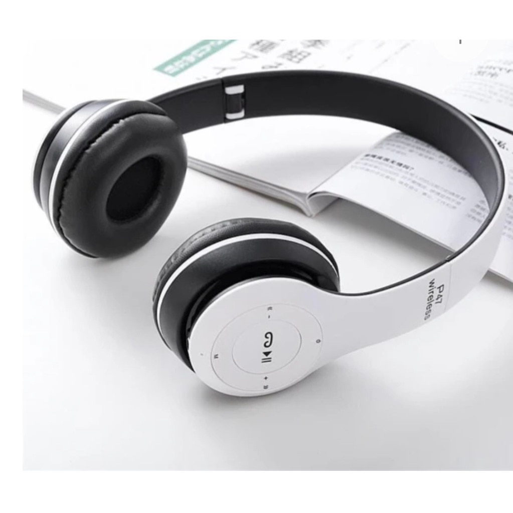 Casti bluetooth cu microfon, radio si SD card - eMAG.ro