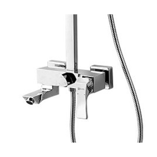 Fürdőszoba csaptelep zuhanyrendszerrel Lemark Unit LM4562C króm - eMAG.hu