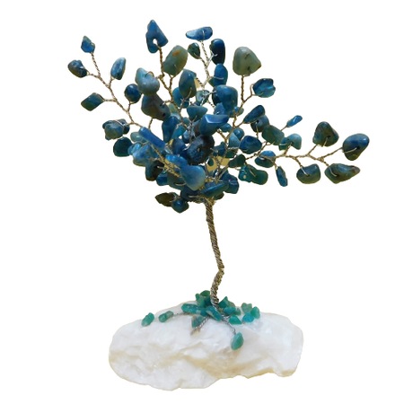 Copacel decorativ "Pomul vietii" din apatit, 14 cm - eMAG.ro