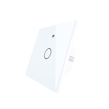 Intrerupator touch inteligent WiFi, fara Nul, Alb - eMAG.ro