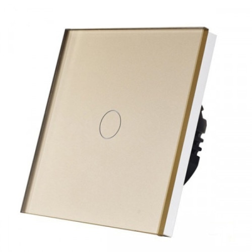 Intrerupator touch inteligent WiFi, fara Nul, Gold - eMAG.ro