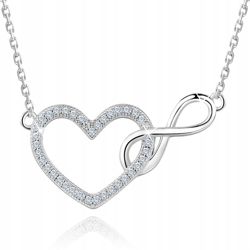 Colier dama, Mennica Bydgoska, Argint, Pandantiv inima, Argintiu - eMAG.ro