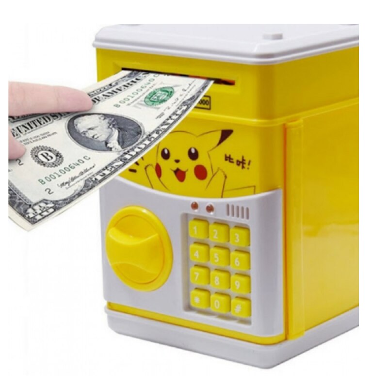 Pusculita pentru Copii Interactiva, TOYS DEPO, Functie ATM, cu Cod Pin ...