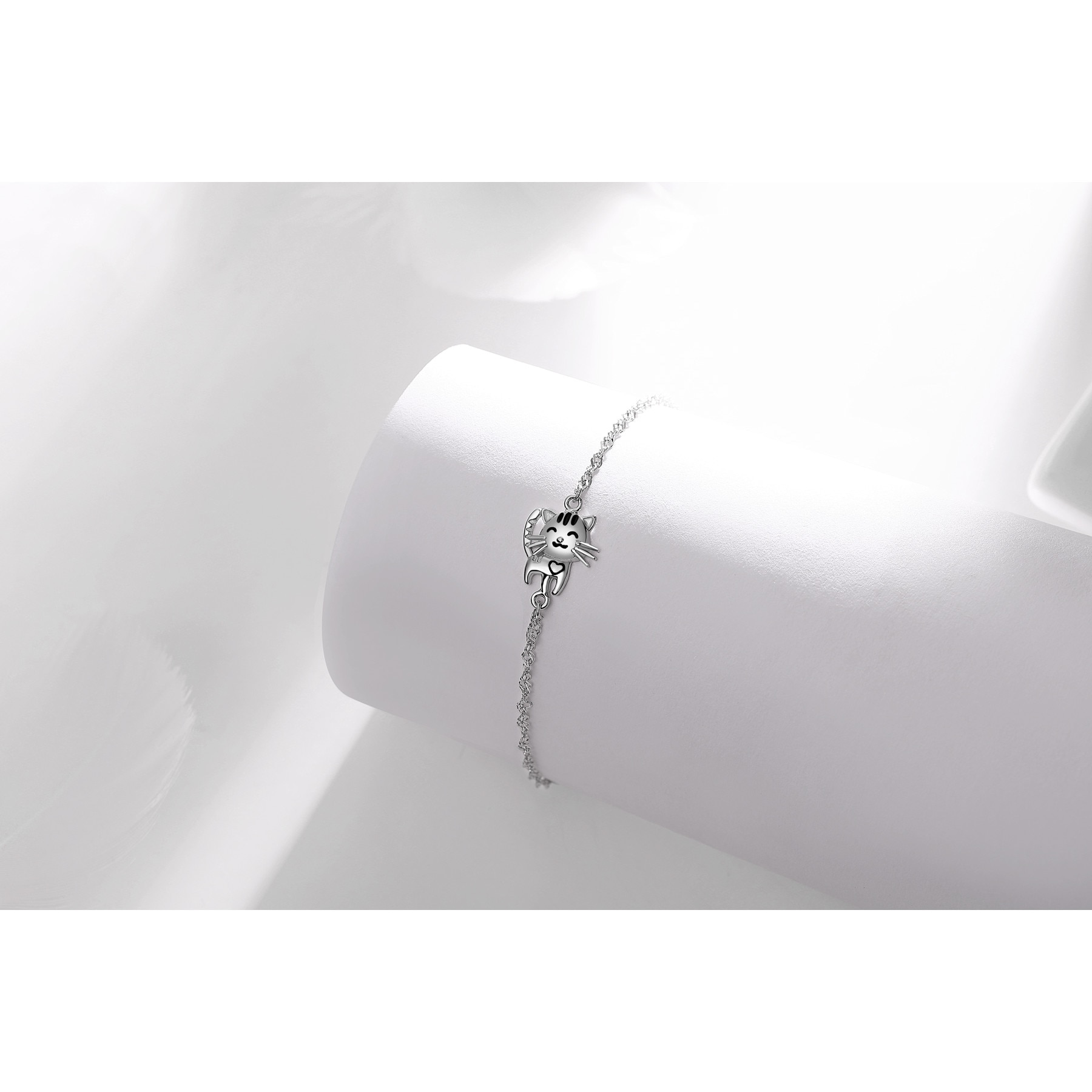 Bratara, Mennica Bydgoska, Argint, Model pisica, Argintiu - eMAG.ro