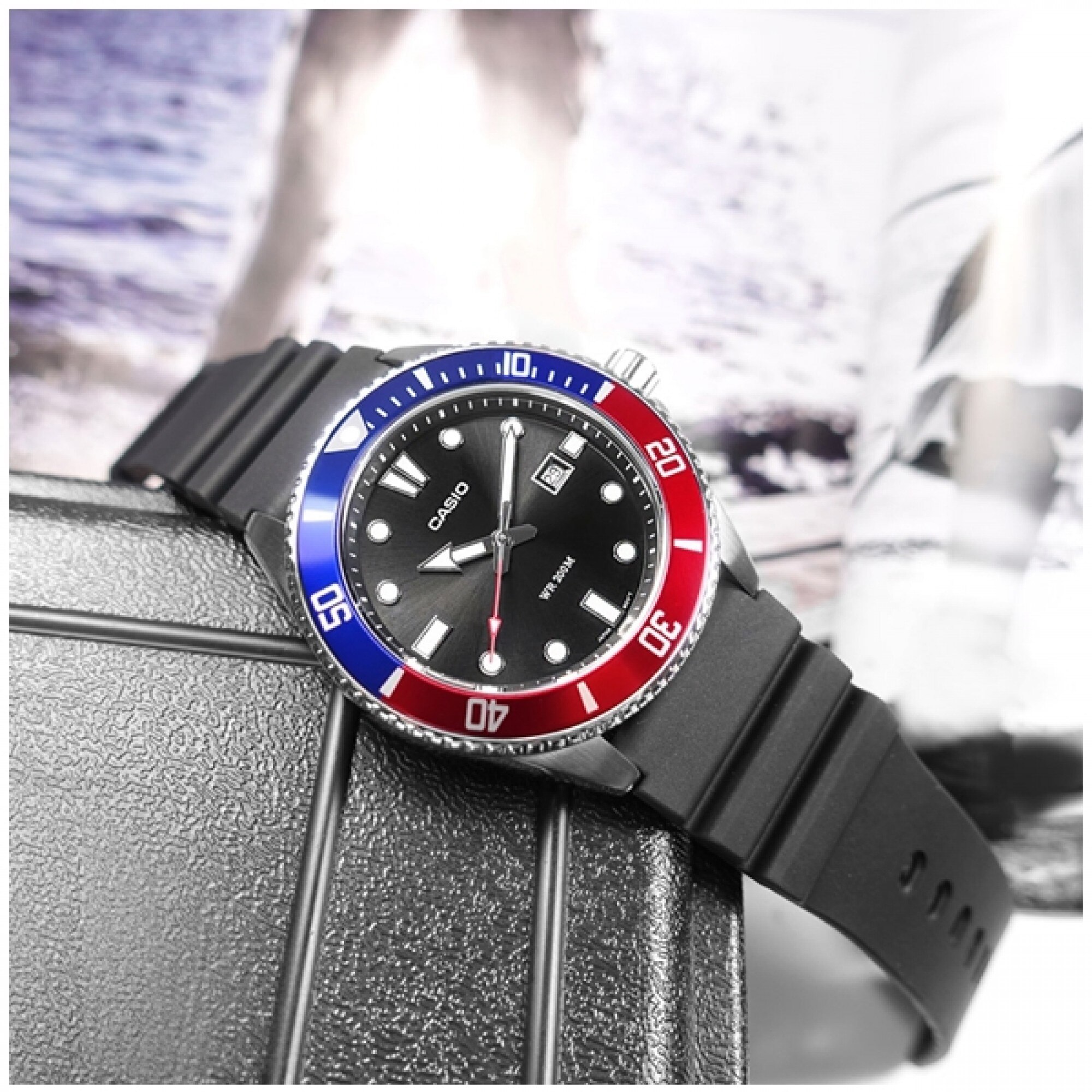 Мъжки часовник CASIO, Collection, MDV-107-1A3 - eMAG.bg