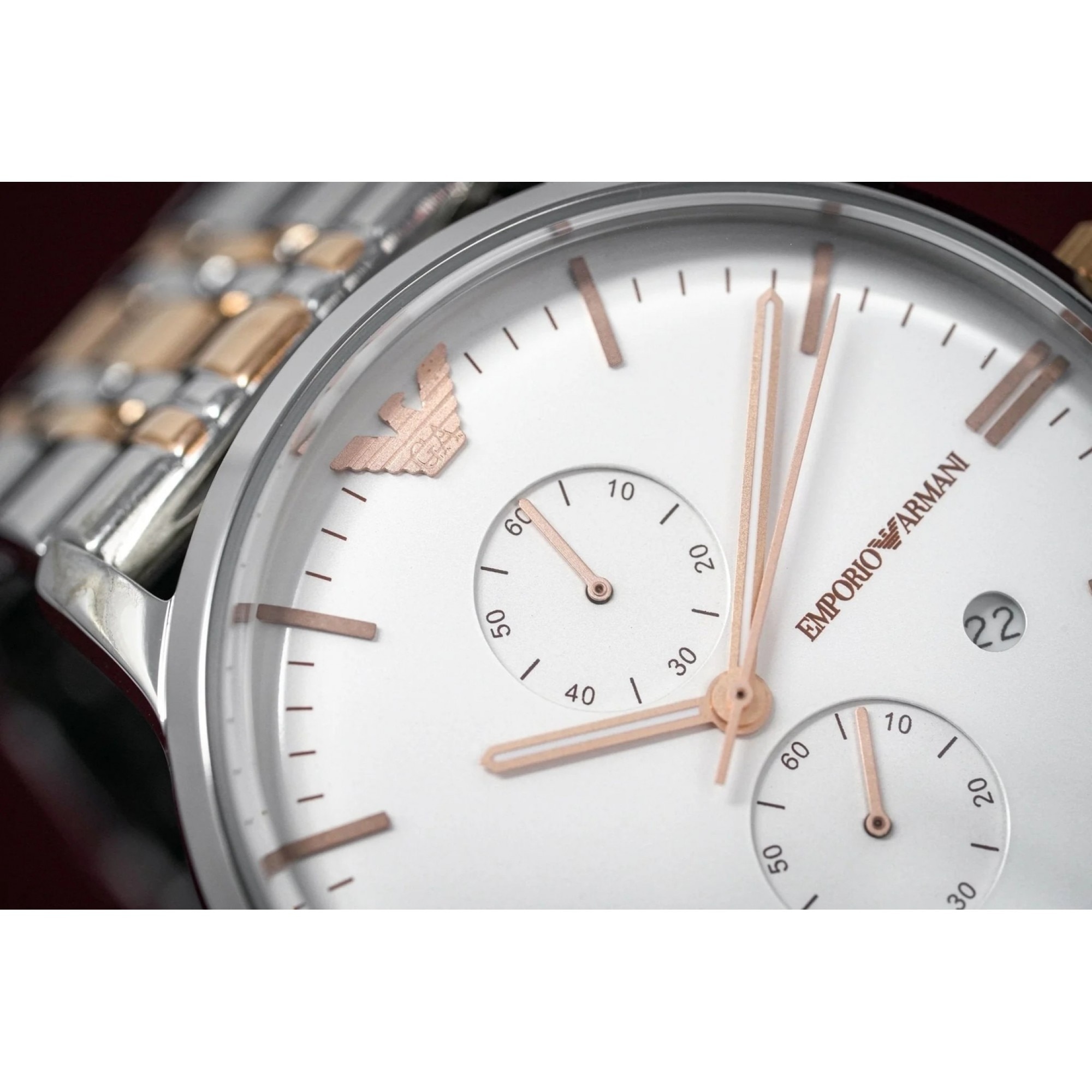 Мъжки часовник Emporio Armani, Chronograph, AR0399 - eMAG.bg