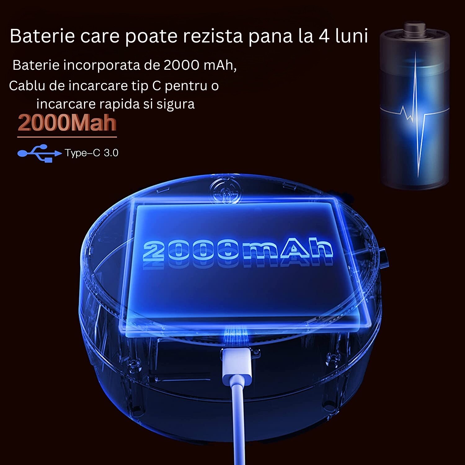 Dispenser sapun cu senzor de miscare, fara atingere, prindere de perete ...