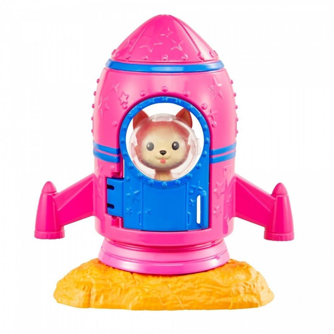 Set de papusi Barbie Space Station + Space Disco, Mattel, +3 ani ...