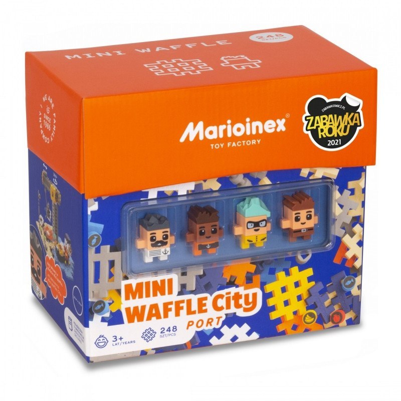 Set mini blocuri waffle Marioinex, 248 piese - eMAG.ro