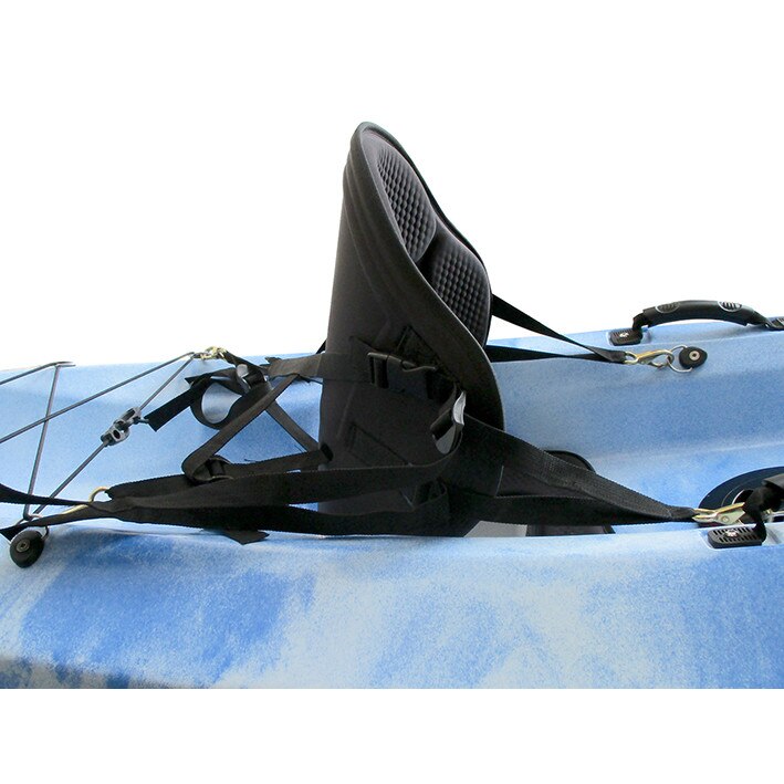 Scaun spate pentru caiac, SCK, PVC, Negru/Albastru - eMAG.ro
