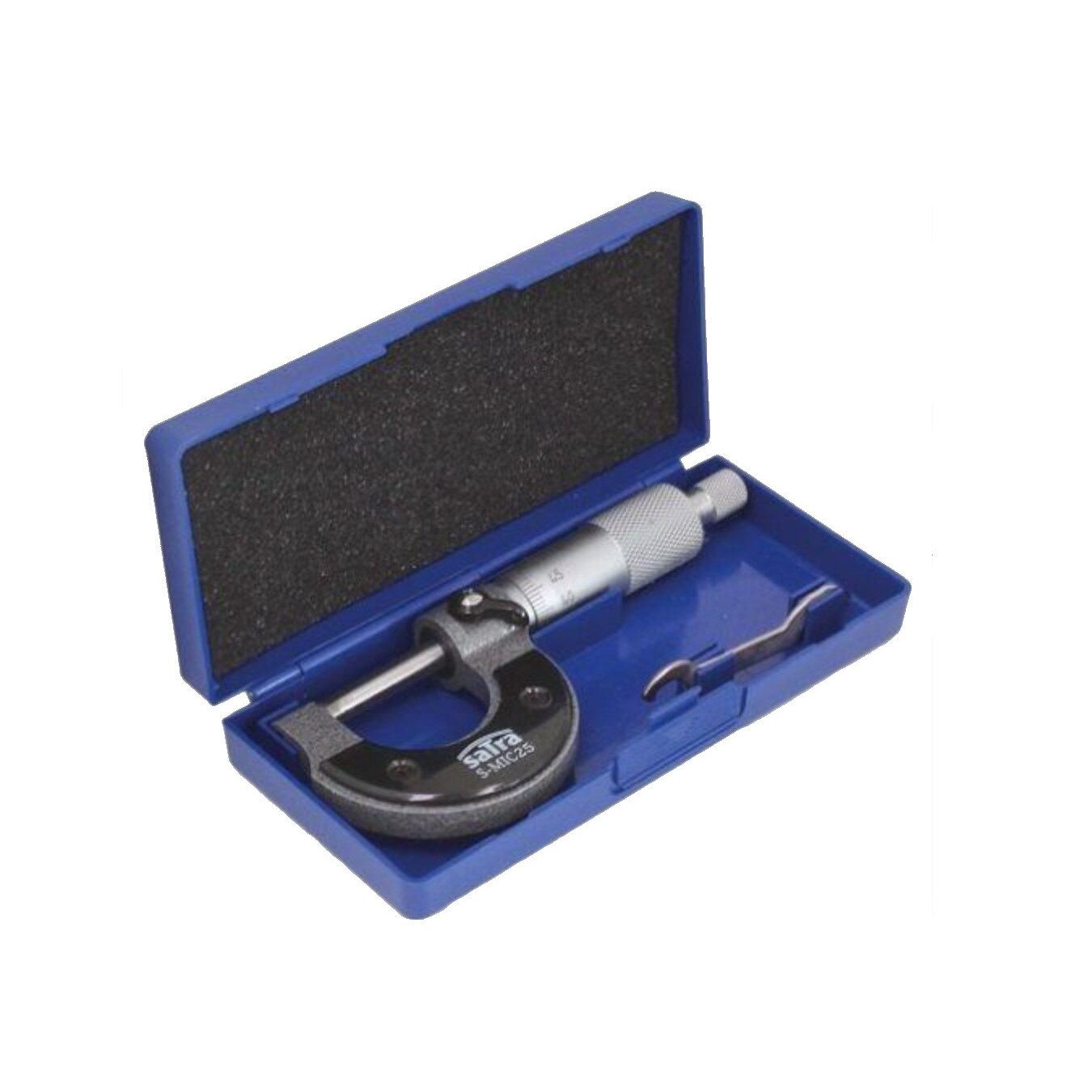 Micrometru de exterior, dimensiuni 0-50 mm, rezolutie 0.01 mm, Satra ...