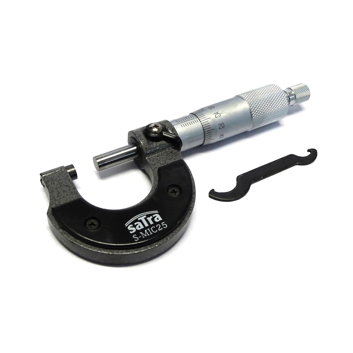 Micrometru de exterior, dimensiuni 0-50 mm, rezolutie 0.01 mm, Satra ...