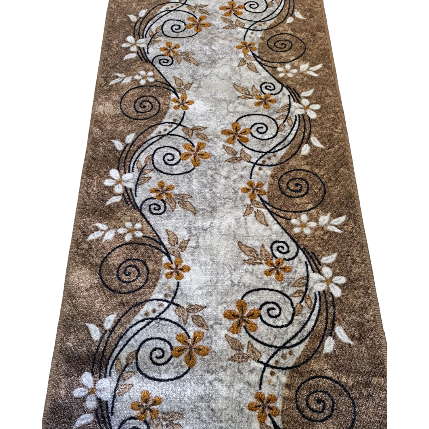 Traversa Anna, Surfilata, Design Floral, Maro, 0,8m latime cu 10m ...