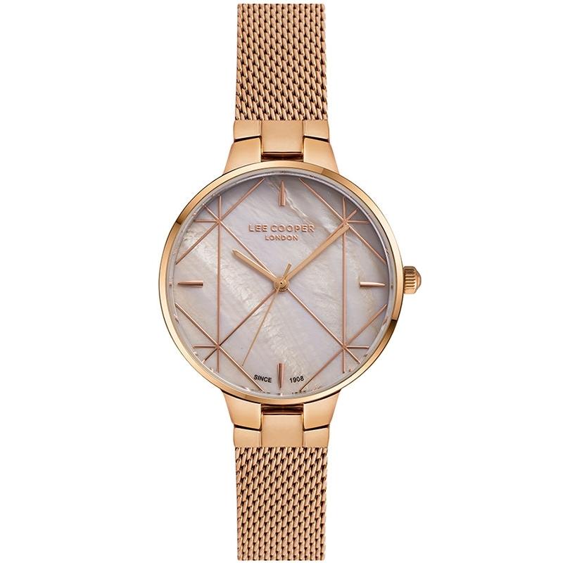 Ceas dama Lee Cooper LC07036.410 Quartz Rose gold - eMAG.ro