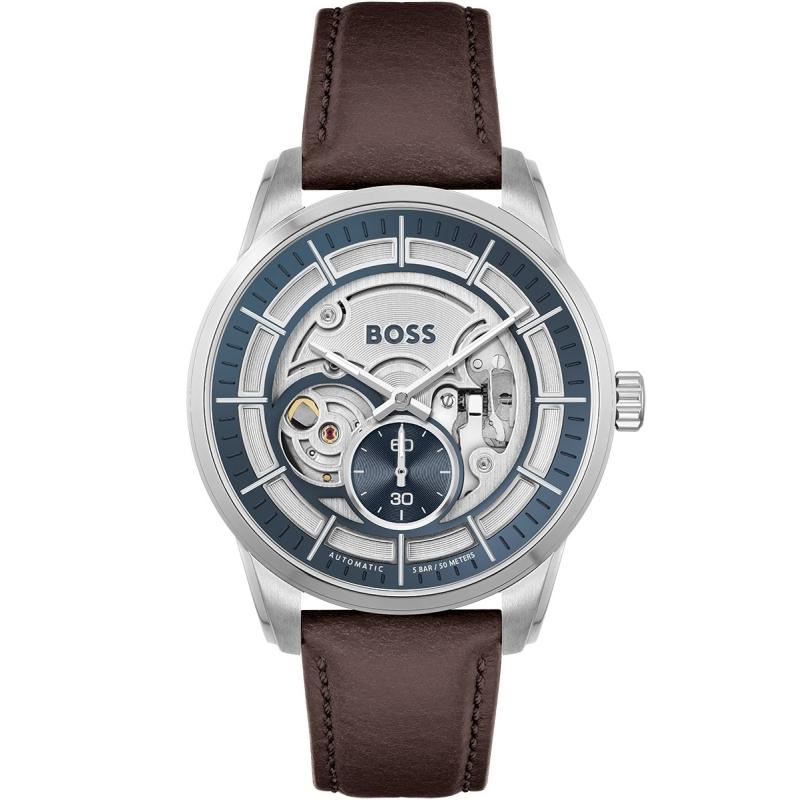 Ceas barbatesc Boss 1513944 Automatic Argintiu - eMAG.ro