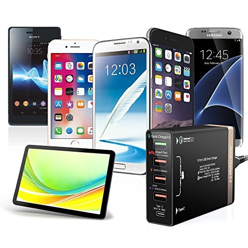 Multiusb Gyorstöltő Maximum 3a Több Töltő 5 Usb Type C Port