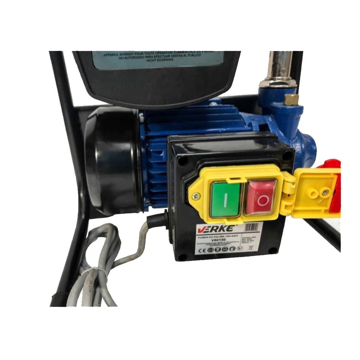 Pompa pentru transfer combustibil, motorina, cu contor, 220 V 600 W, 40 ...