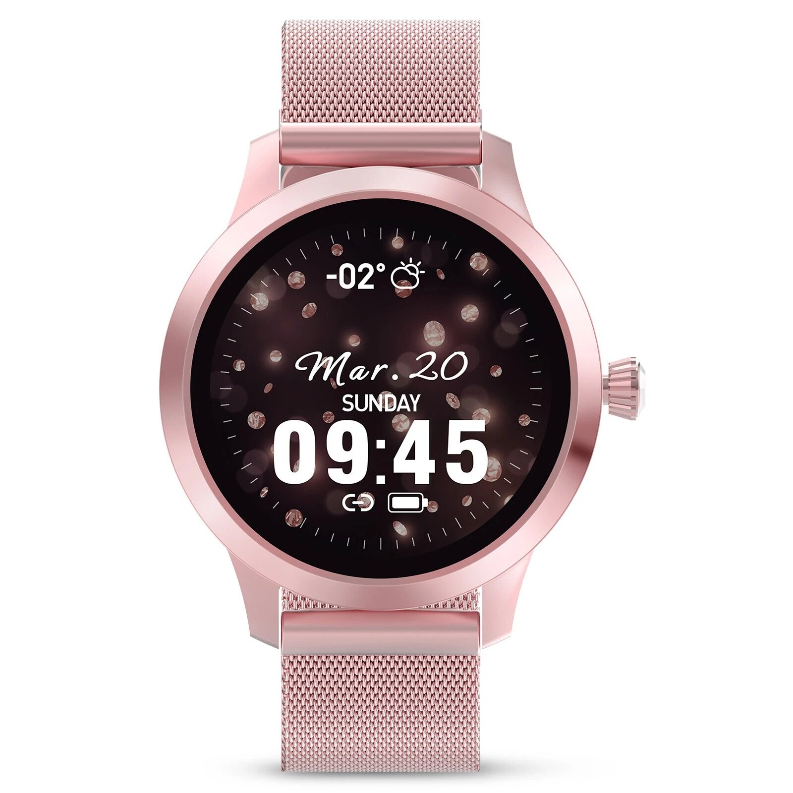 Ceas smartwatch GoKoo h16, Android/iOS, IP68, GPS, Black - eMAG.ro