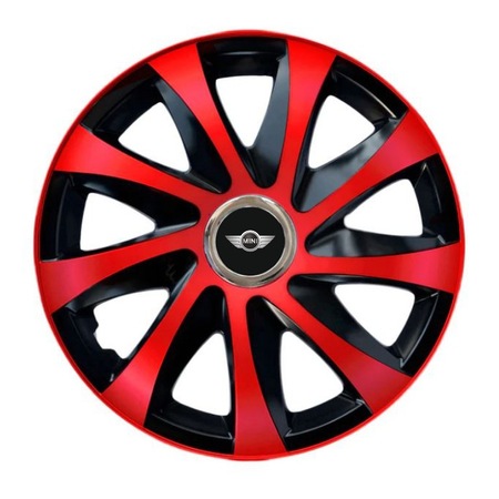 Комплект от 4 капачки за джанти Drift extra red R15 за гамата Mini ...