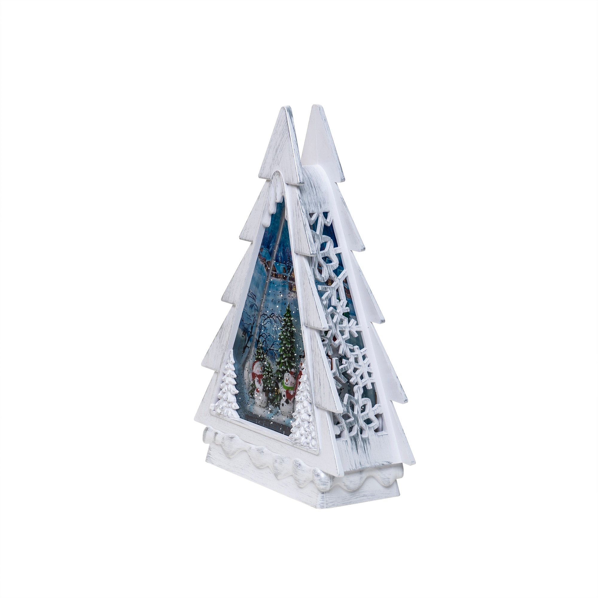 Decoratiune Craciun in forma de brad, luminos, muzical, alimentare USB ...