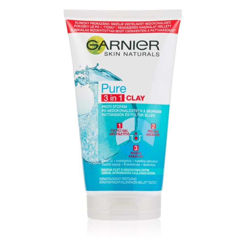 Garnier 3in1 gel exfoliant, 150 ml - eMAG.ro