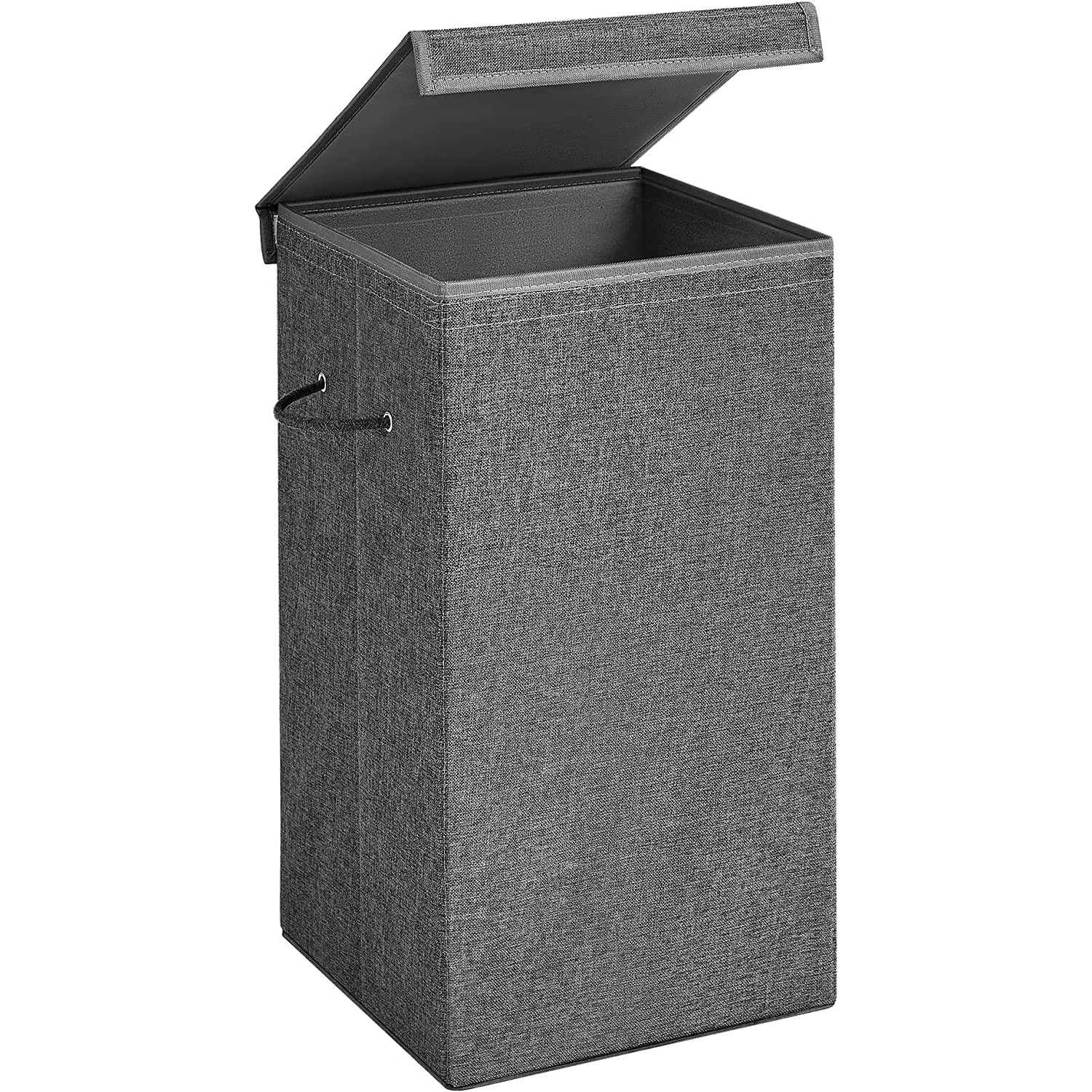 Cos de rufe SONGMICS, 60 x 40 x 61, 5 cm, Cos de rufe cu 3 sectiuni ...