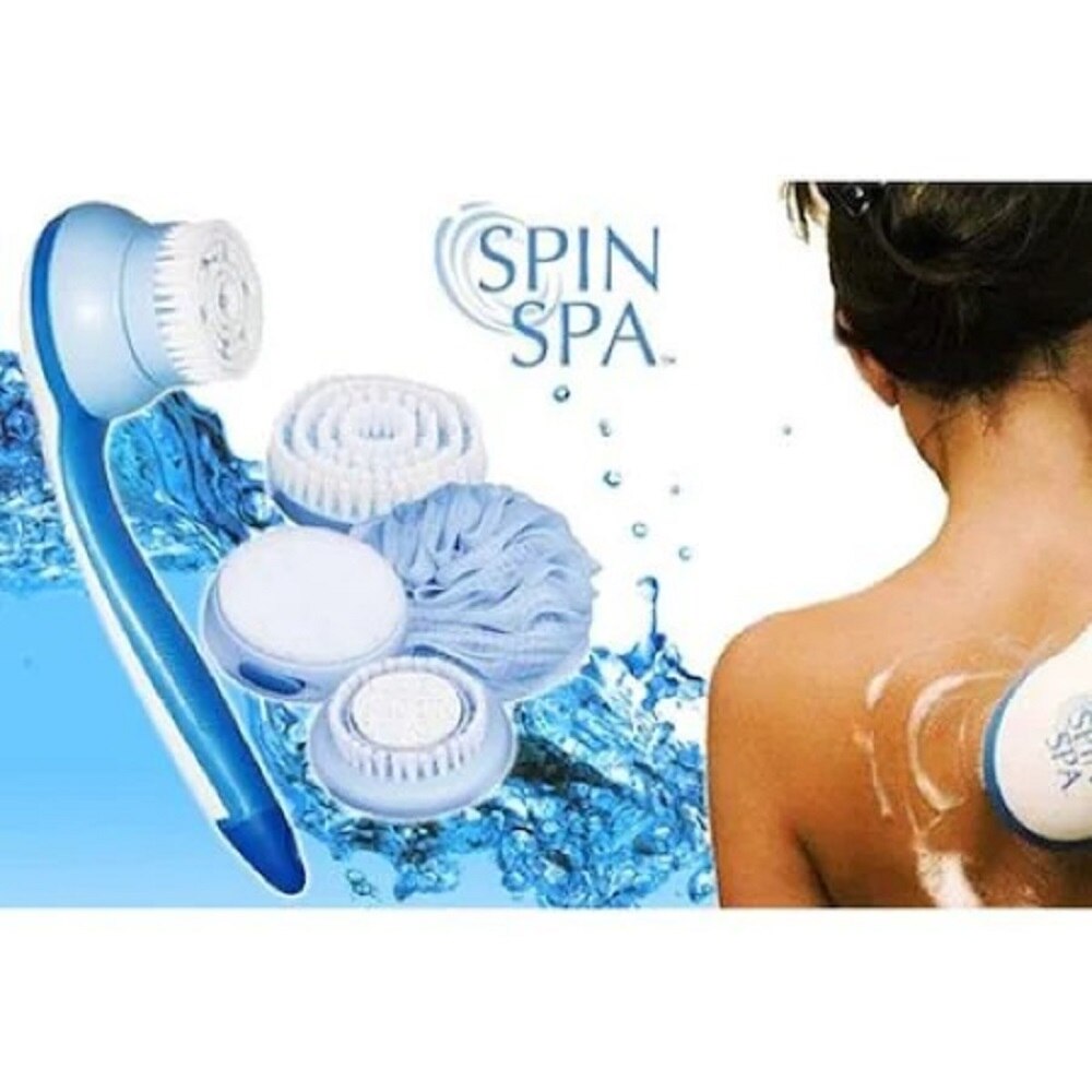 Perie de dus rotativa 5 in 1 Spin Spa, Selling Depot - eMAG.ro