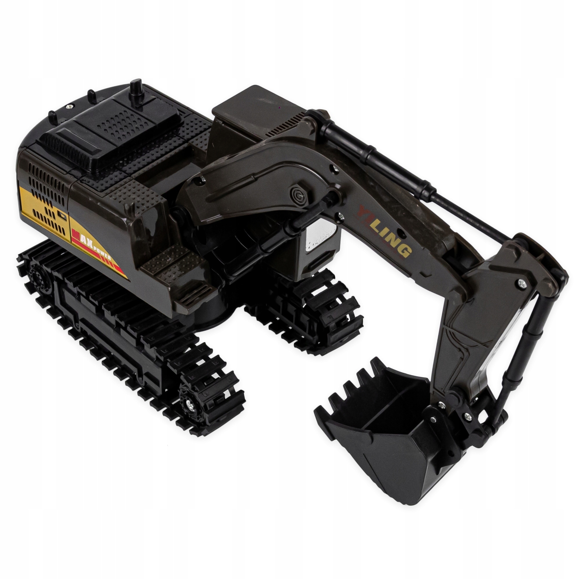 Excavator cu telecomanda RC, mare, negru - eMAG.ro