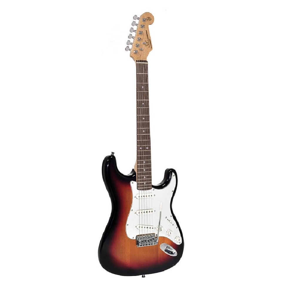 Chitara electrica SX ED1/3TS, husa, sunburst - eMAG.ro