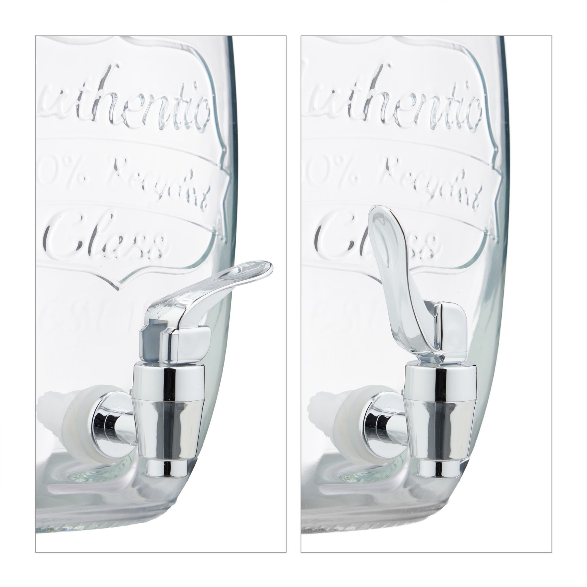 Carafa pentru limonada sau citronada cu 4 pahare tip halba, Relaxdays ...