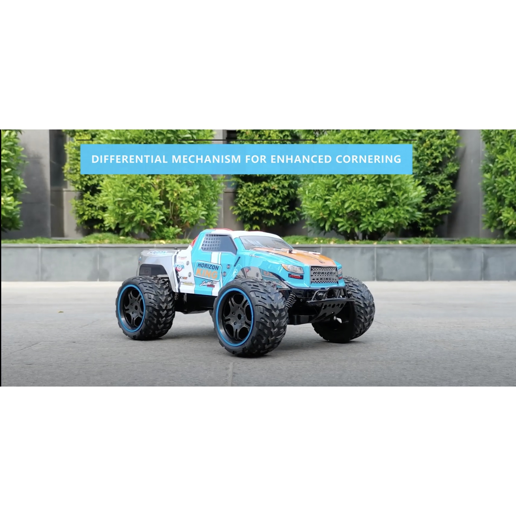 Masina cu telecomanda de teren cu suspensii Monster Truck, viteza max ...