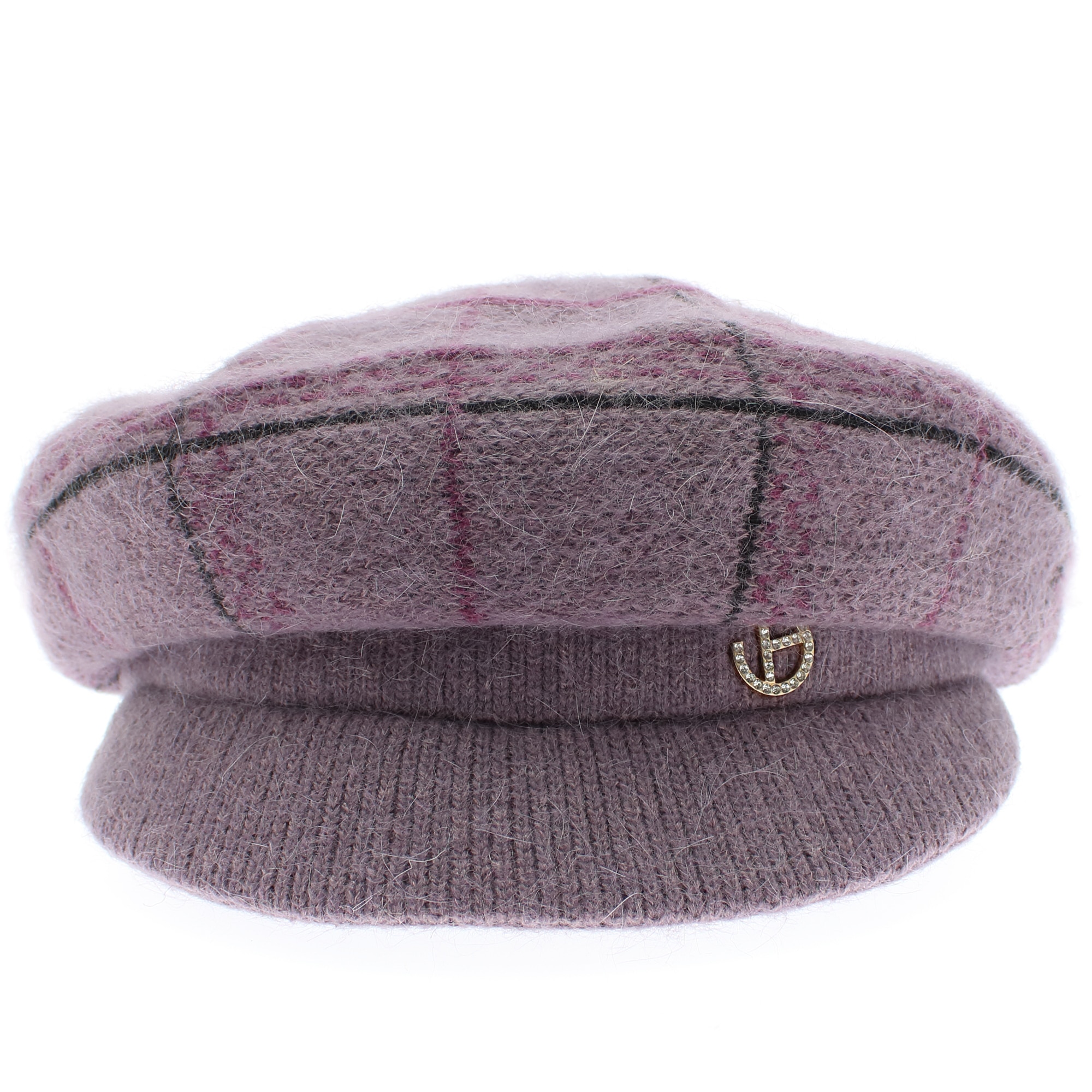 Sapca dama, ButicCochet, angora, one size, model liniar, Mov - PAL1021 ...
