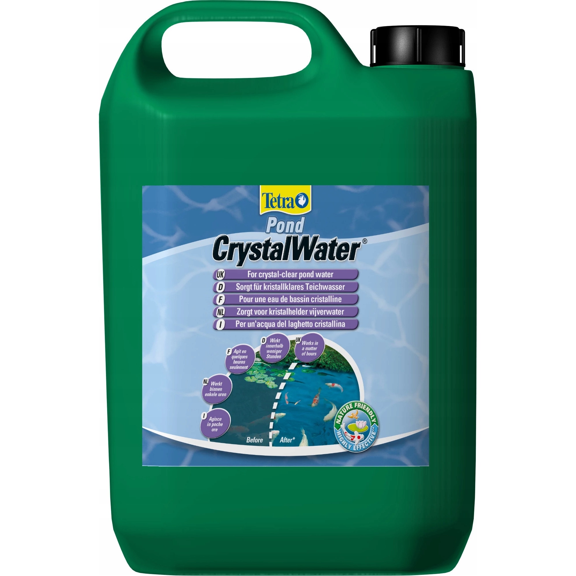 Разтвор за пречистване на вода Tetra Pond Crystalwater 3л Emag Bg