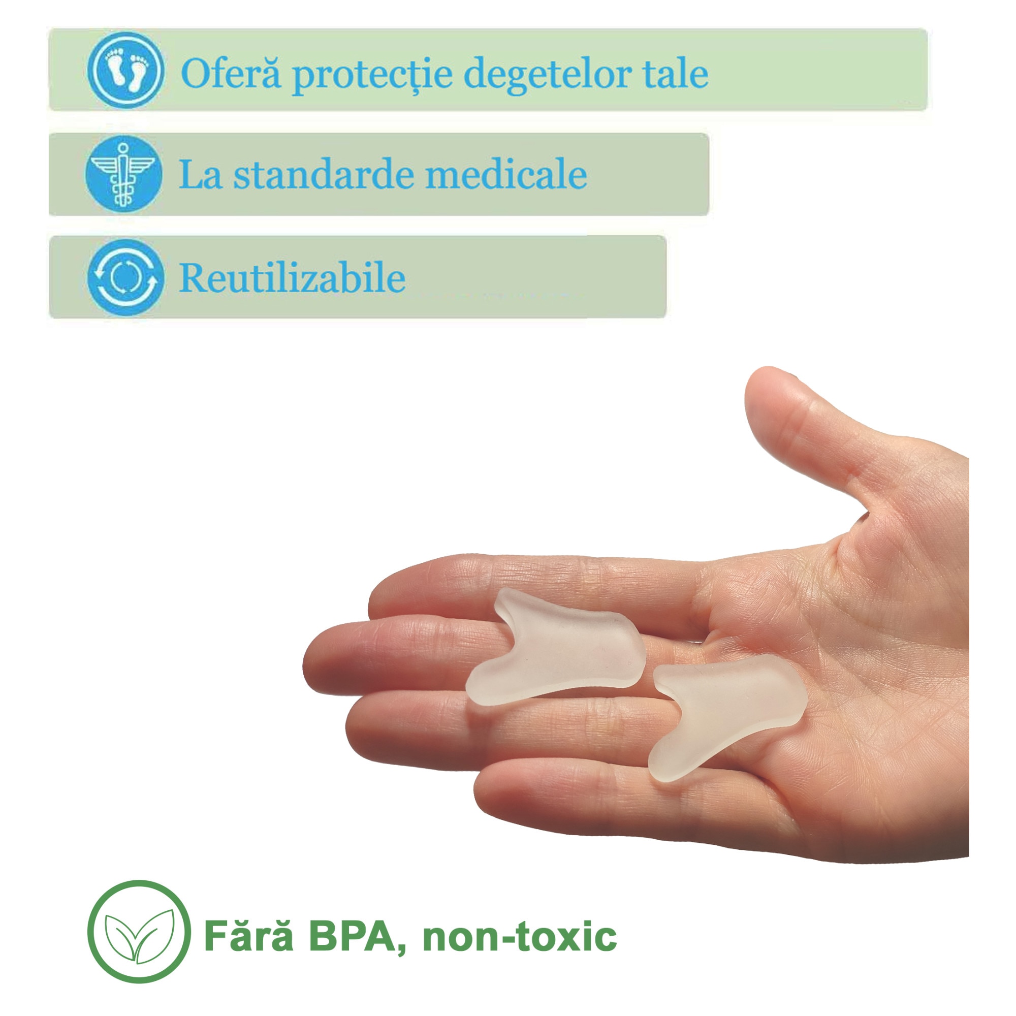 Меки дистанционери за пръсти, MS, гъвкави защити срещу удари и ...