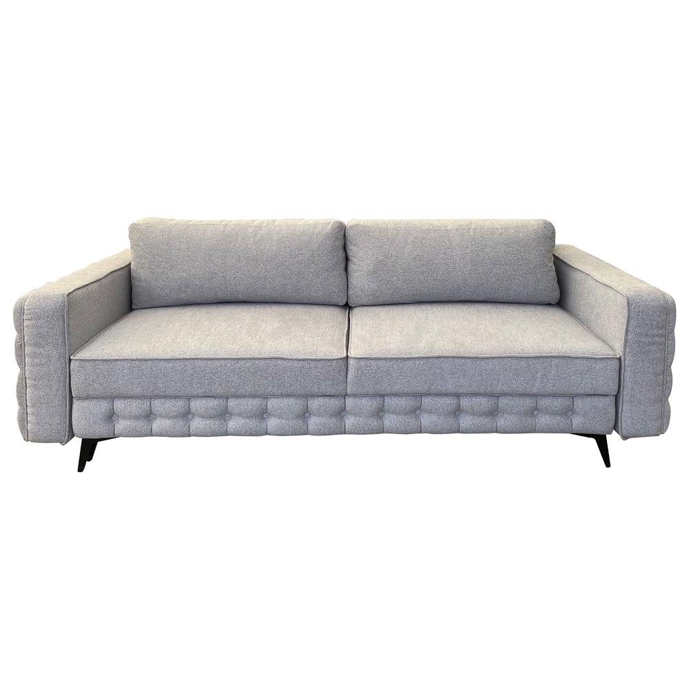 Canapea extensibila Diosa cu lada de depozitare, gri deschis, m415 ...