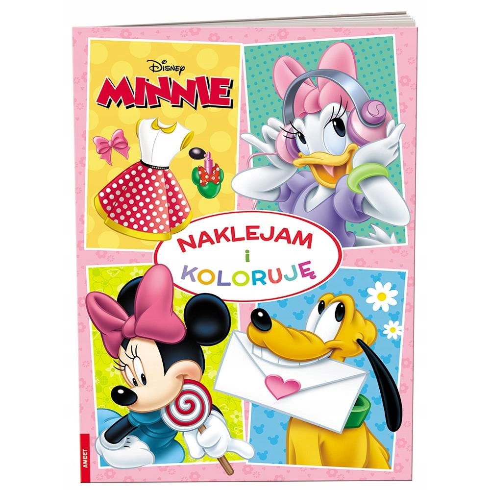 Carte de colorat/cu stickere pentru copii, Ameet, Disney, 32 pagini ...