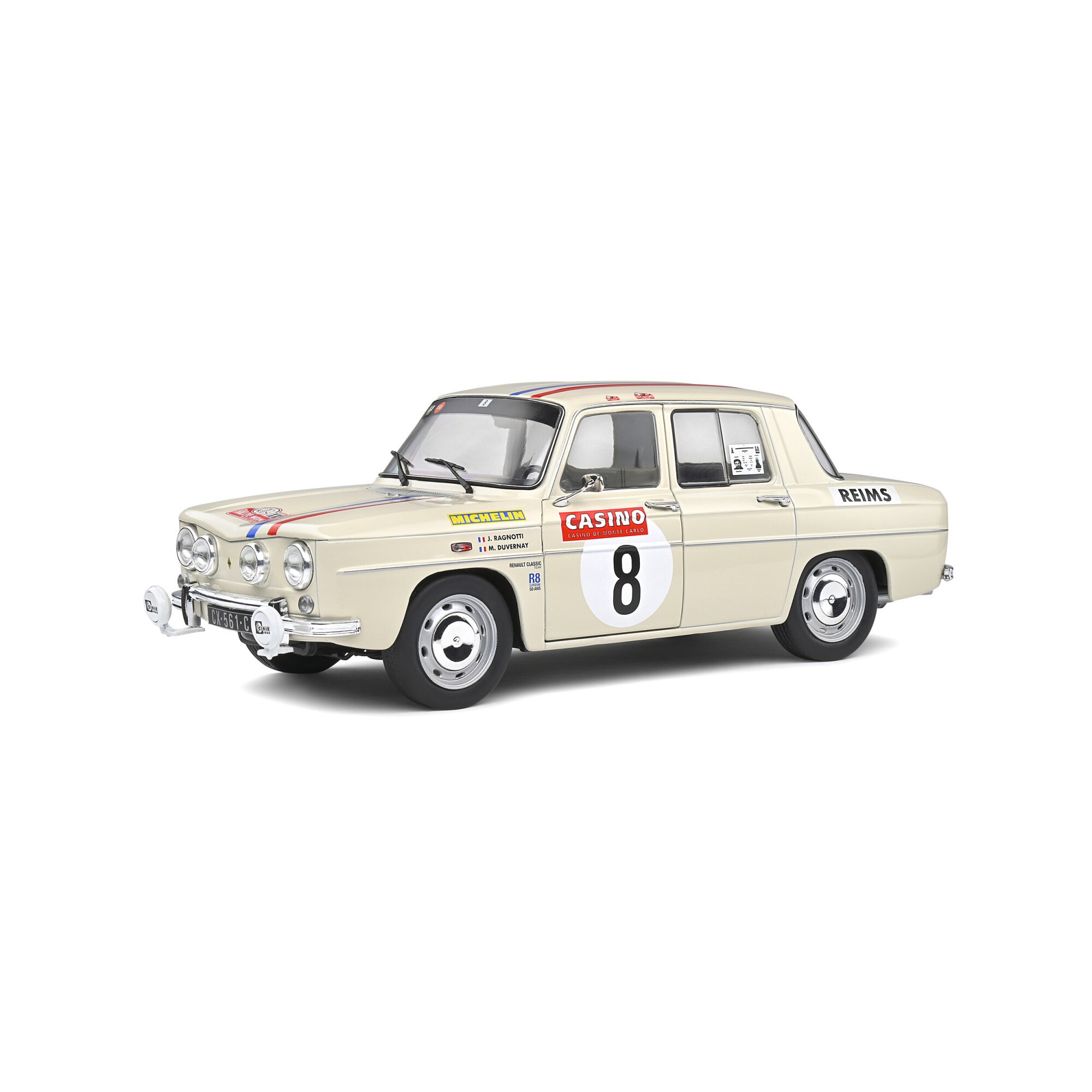 Macheta auto Renault 8 Gordini 1300 Rally Monte-Carlo historique 2014 ...