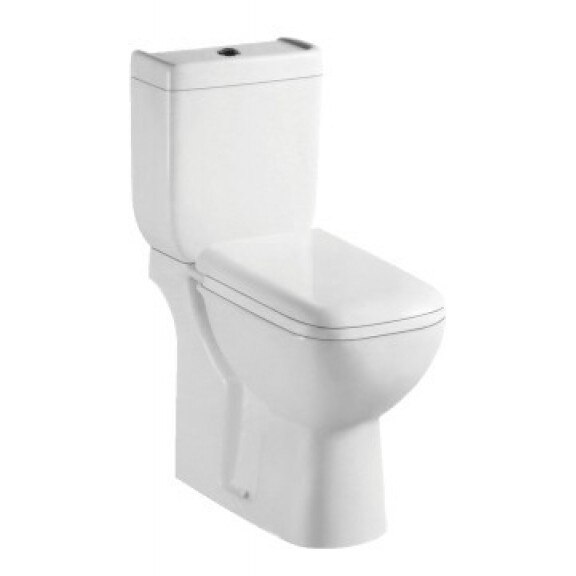 Set WC 8036P, Portelan, Alb, InterCeramic - eMAG.ro