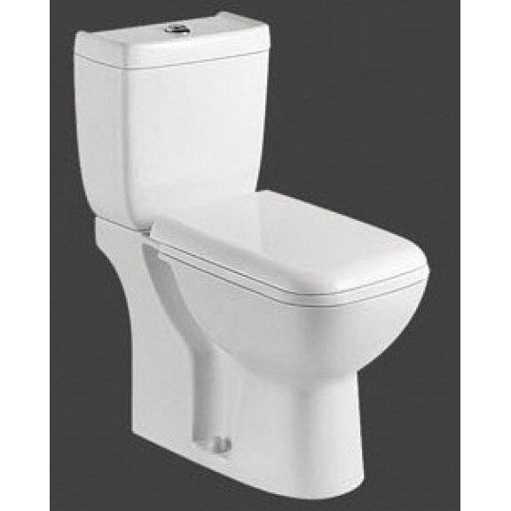 Set WC 8036P, Portelan, Alb, InterCeramic - eMAG.ro