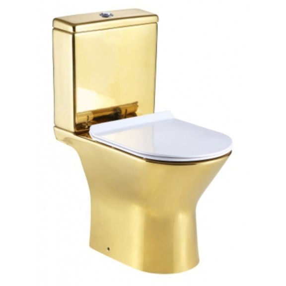 WC auriu 7937, InterCeramic, Portelan - eMAG.ro