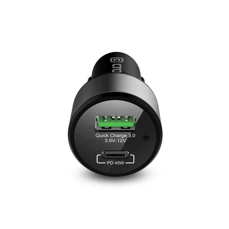 Incarcator auto Crong Power, USB-C, Aluminiu/Plastic, Negru - eMAG.ro