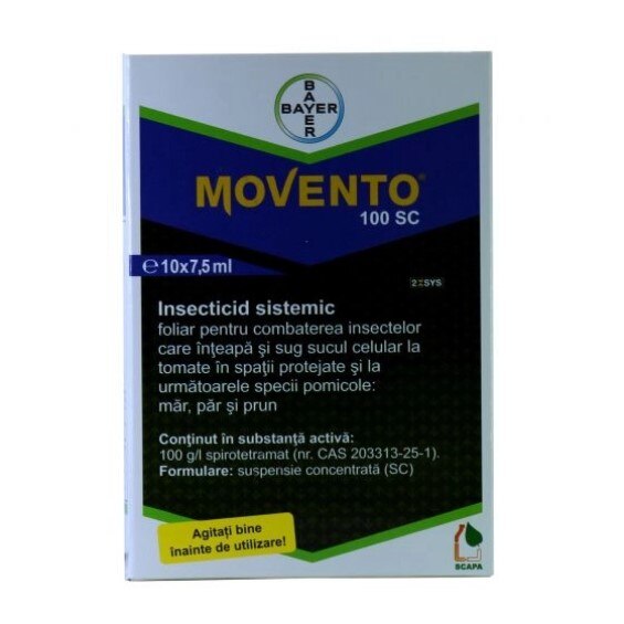 Set 10 bucati Insecticid Movento 100 SC, 7.5 ml - eMAG.ro