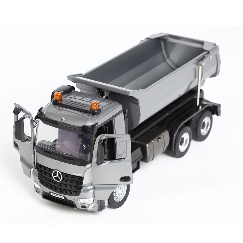 Basculanta metalica cu telecomanda Mercedes Arocs E590-003 DoubleE - eMAG.ro