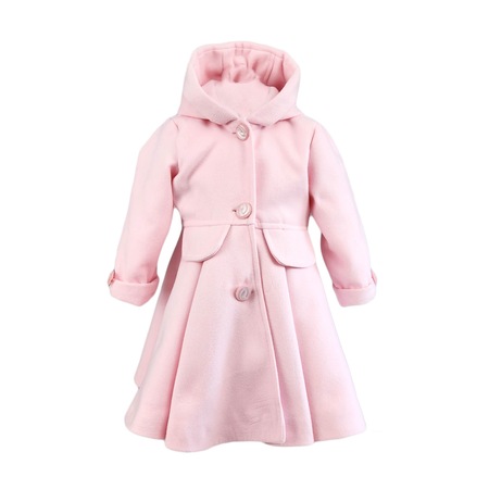 Palton stofa model Eliza, culoare roz, marime 92 cm, varsta 24 luni ...